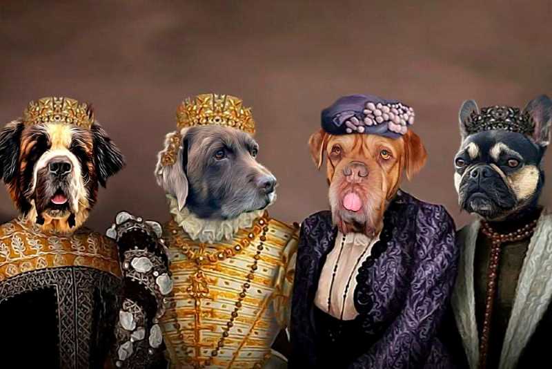 How Many Pets in One Portrait? Guide to Custom Pet Portraits