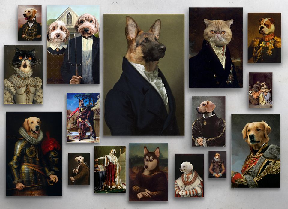 Framed Pet Portraits: What Happens After Framing?
