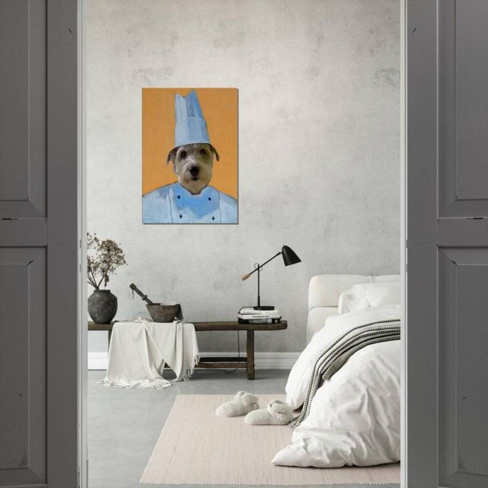 Custom Pet Portrait - Transform Your Furry Friend into a Chef