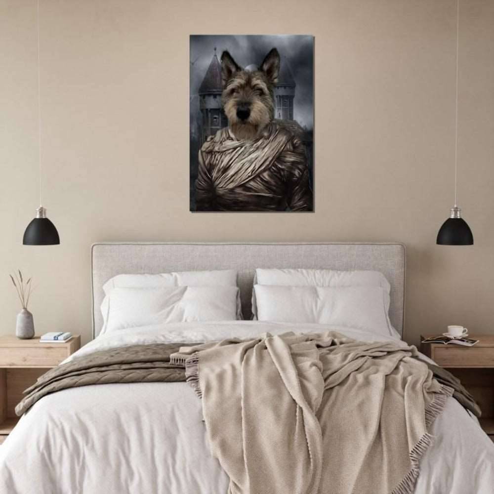Creepy Walker Custom Pet Portrait - Unleash Halloween Magic