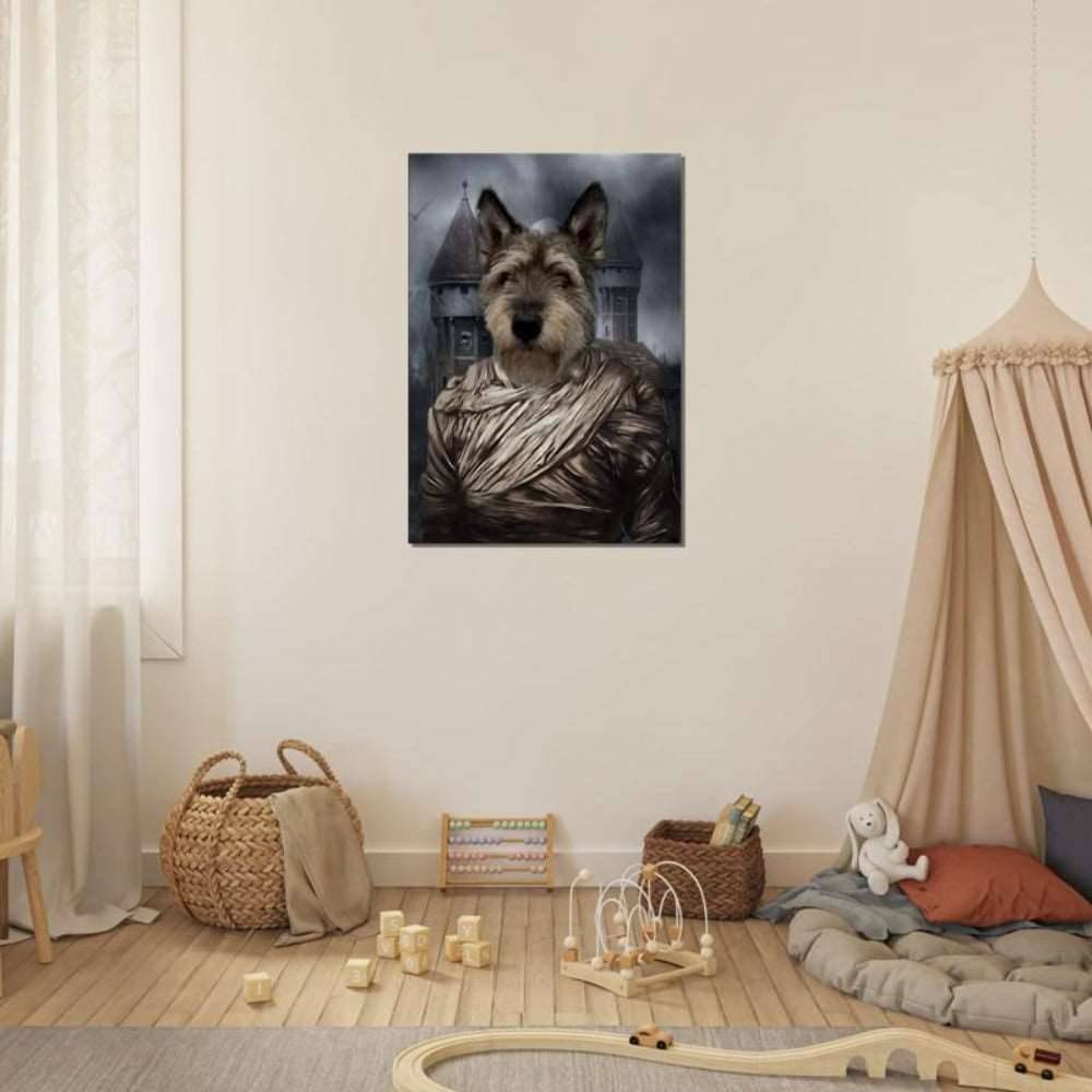 Creepy Walker Custom Pet Portrait - Unleash Halloween Magic