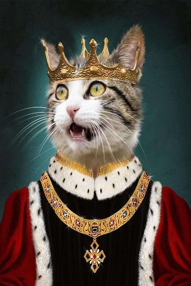 Emperor Pet Portrait: Transform Your Pet into Royalty