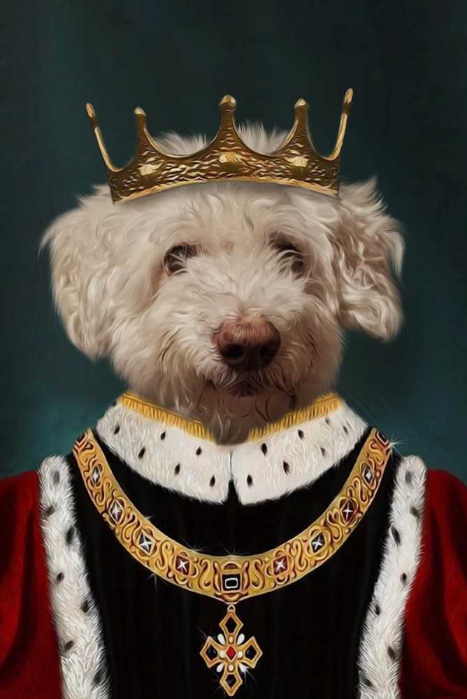 Emperor Pet Portrait: Transform Your Pet into Royalty