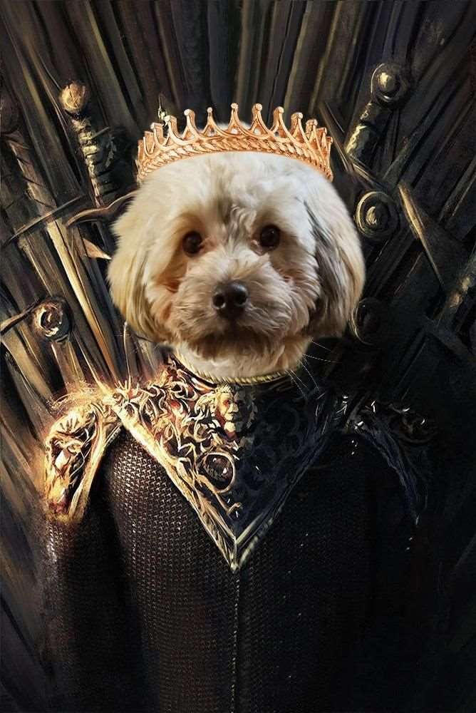Game of Thrones Custom Pet Portraits - Enchanting Whimsy