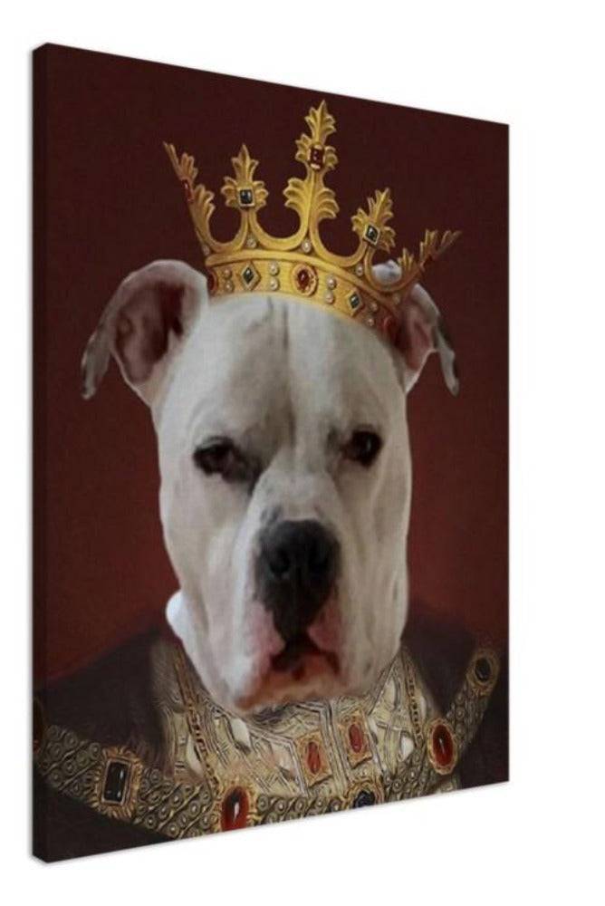 Turn Your Pet Into King Henry VIII Custom Pet Portrait