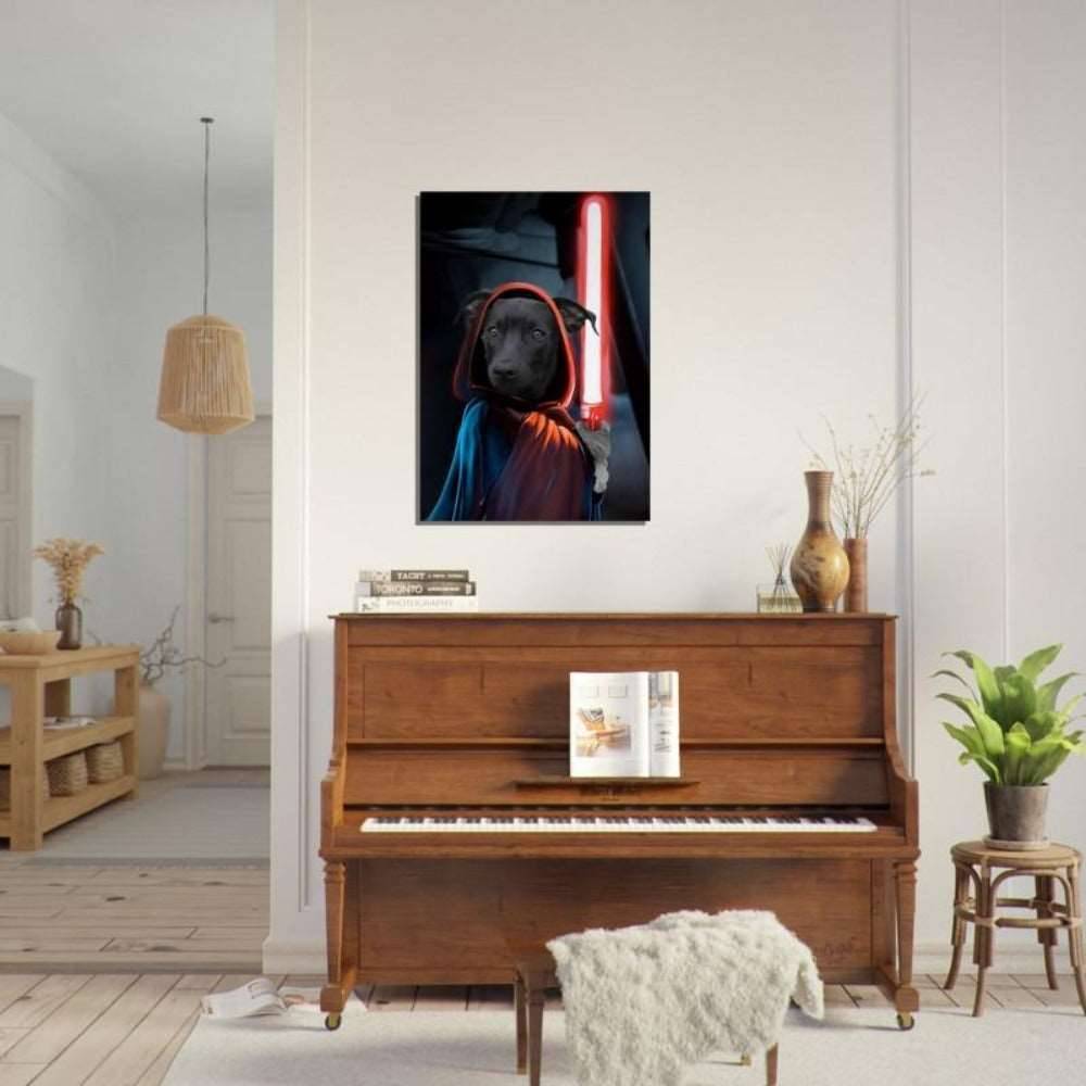 Magical Darth Maul Pet Portrait - Unleash the Force!