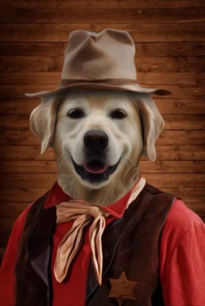 Custom Pet Portrait: Transform Your Furry Friend into a Rider!